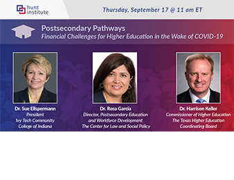 Postsecondary Pathways Webinar Recap: Financial Challenges in the Wake of COVID-19 · The Hunt ...