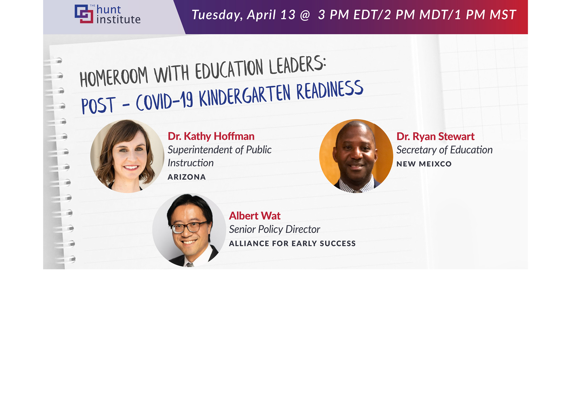 Homeroom Webinar Recap | Entrepreneurship and Education · The Hunt Institute