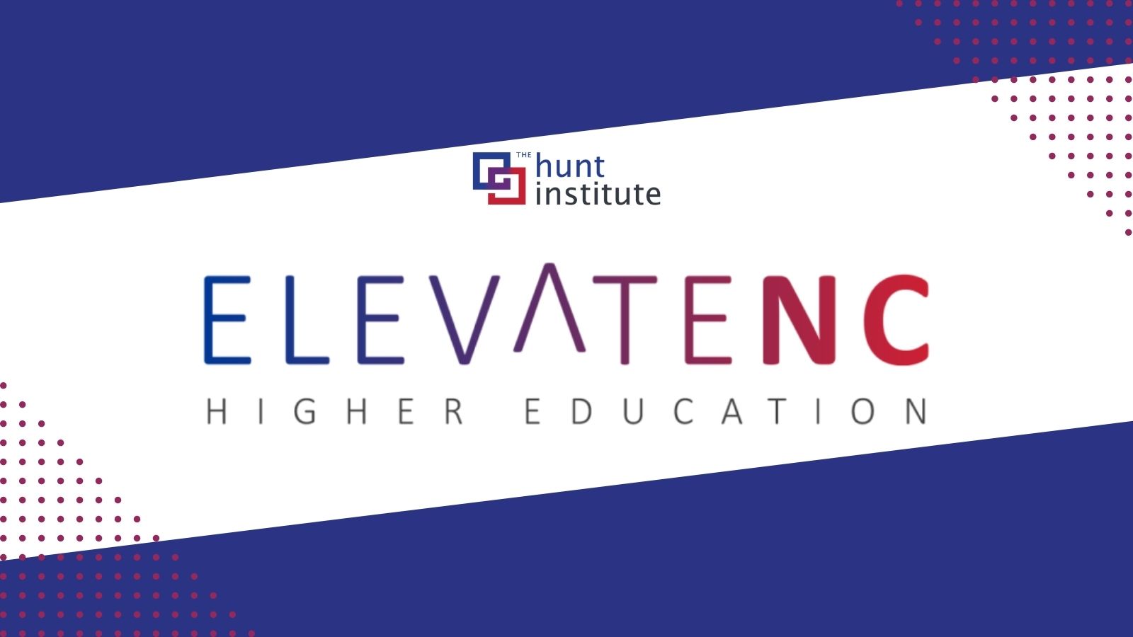 #ElevateNC Social Media Kit for Twitter · The Hunt Institute
