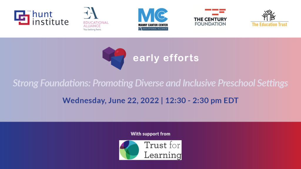 Early Efforts Social Media Kit 6/22 · The Hunt Institute