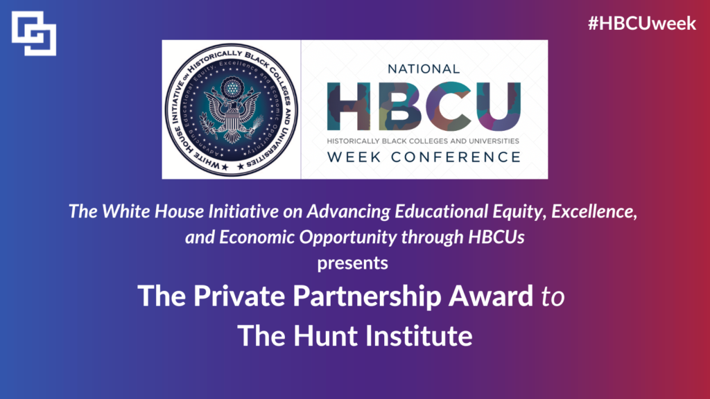 HBCU week SM Kit · The Hunt Institute
