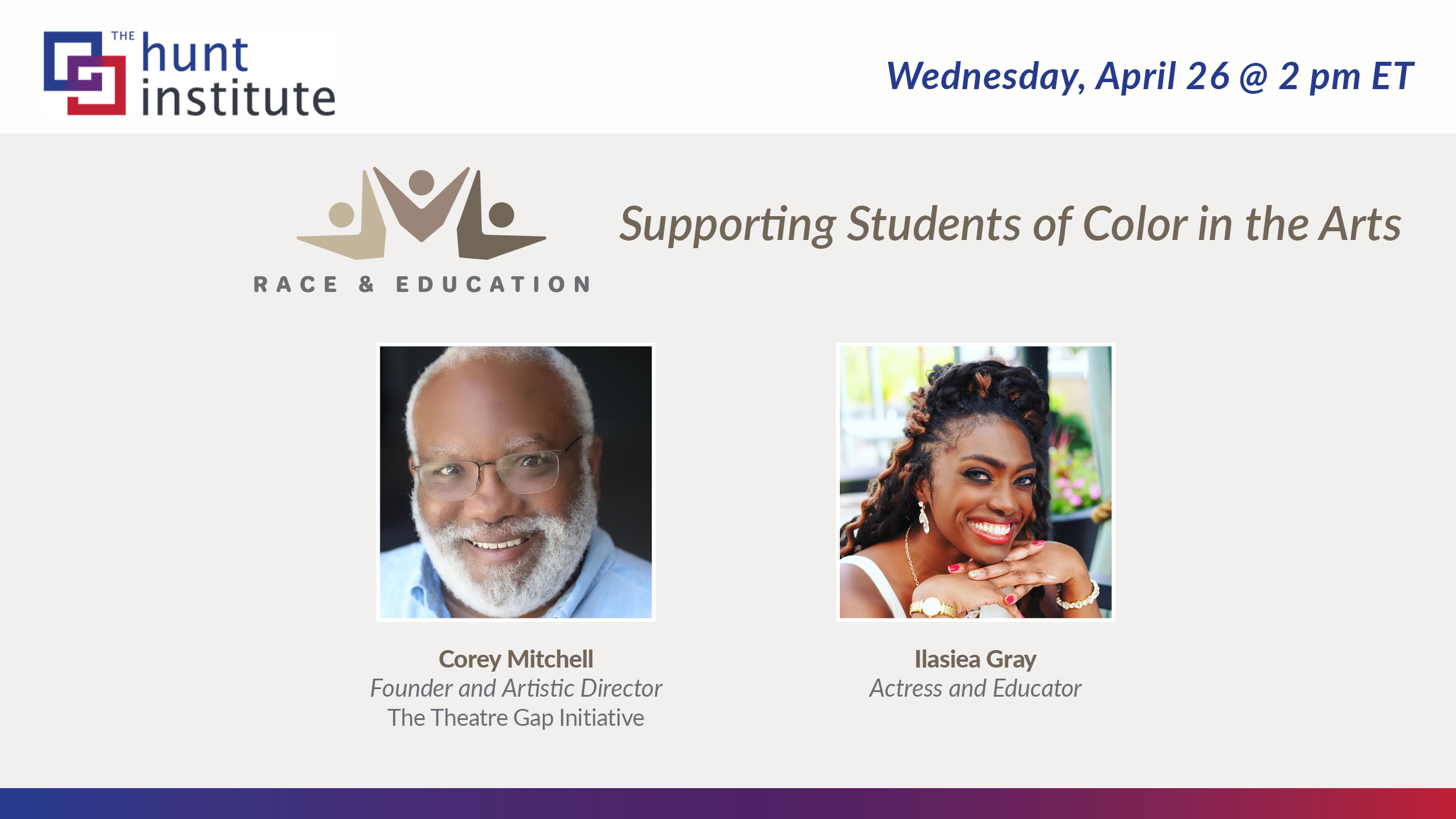 Race and Education Social Media Kit 4/26 · The Hunt Institute