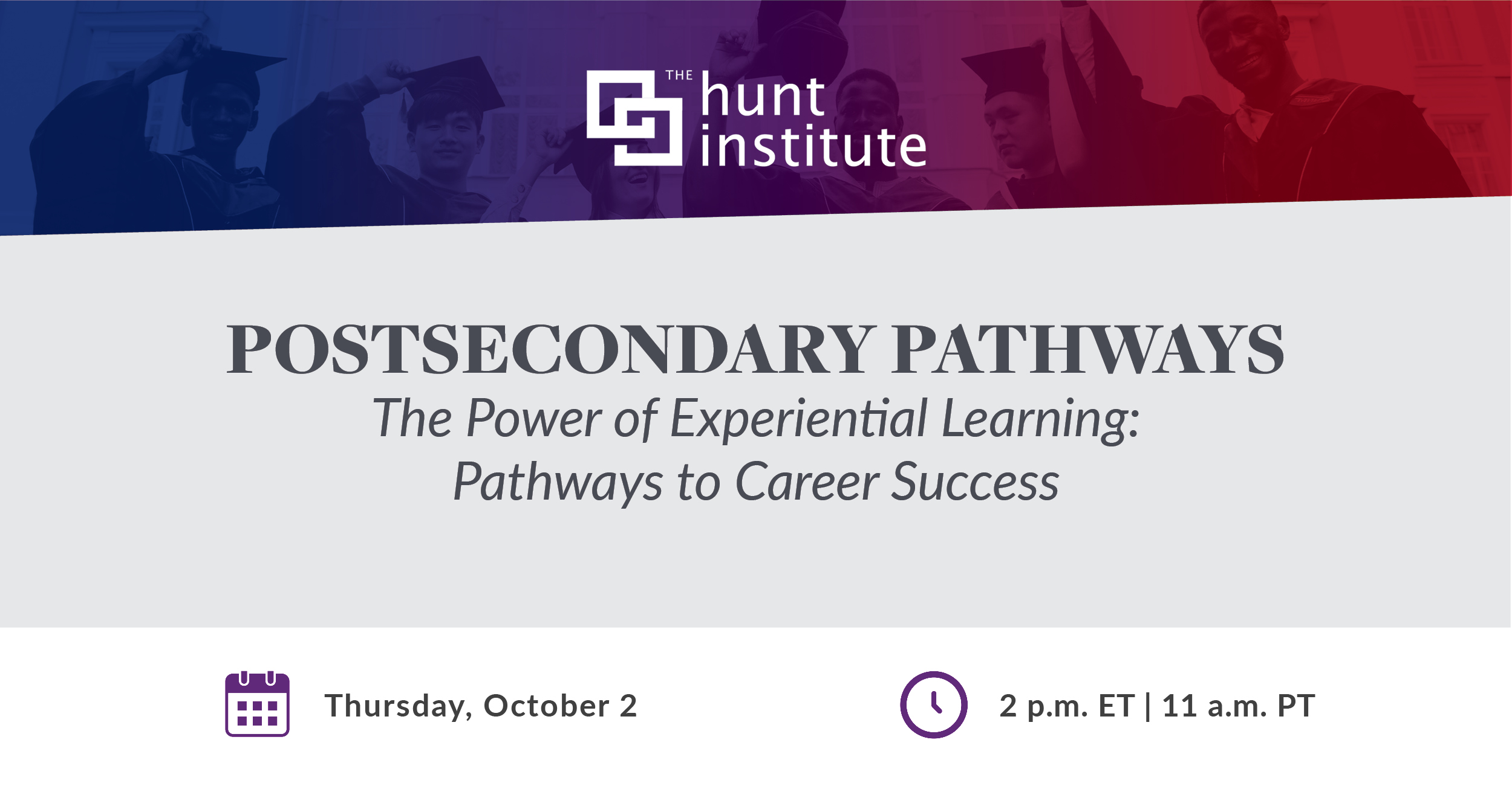 Webinars on Education Policy & Initiatives by The Hunt Institute